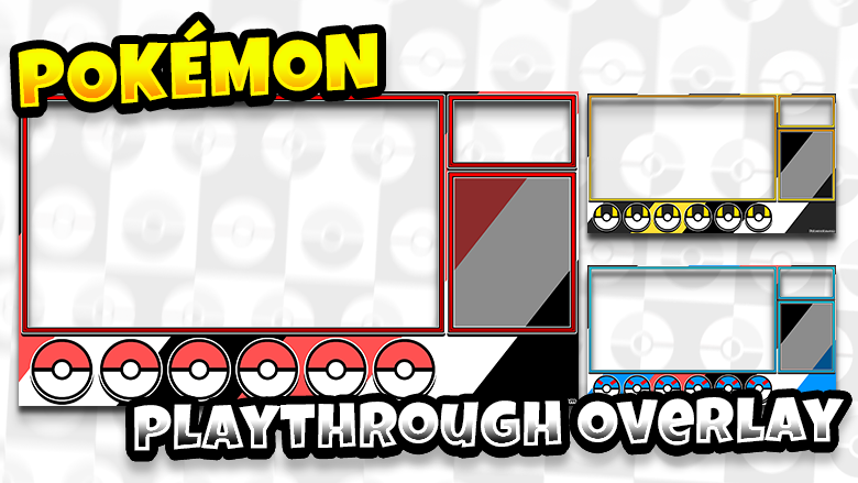 Graphic Design for Streamers | Pokémon Overlays, Youtube Thumbnails ...